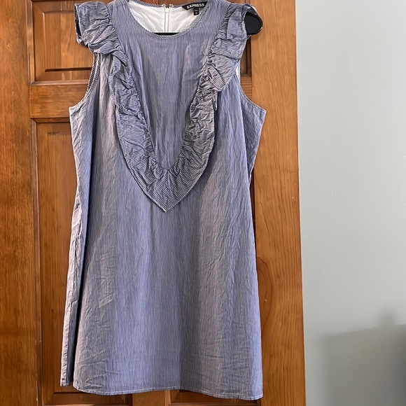 Express | Dresses | Express Chambray Midi Dress | Poshmark